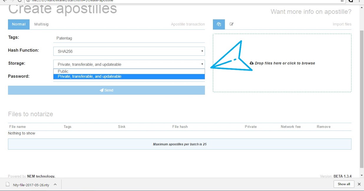 Apostille Module - NEM Documentation